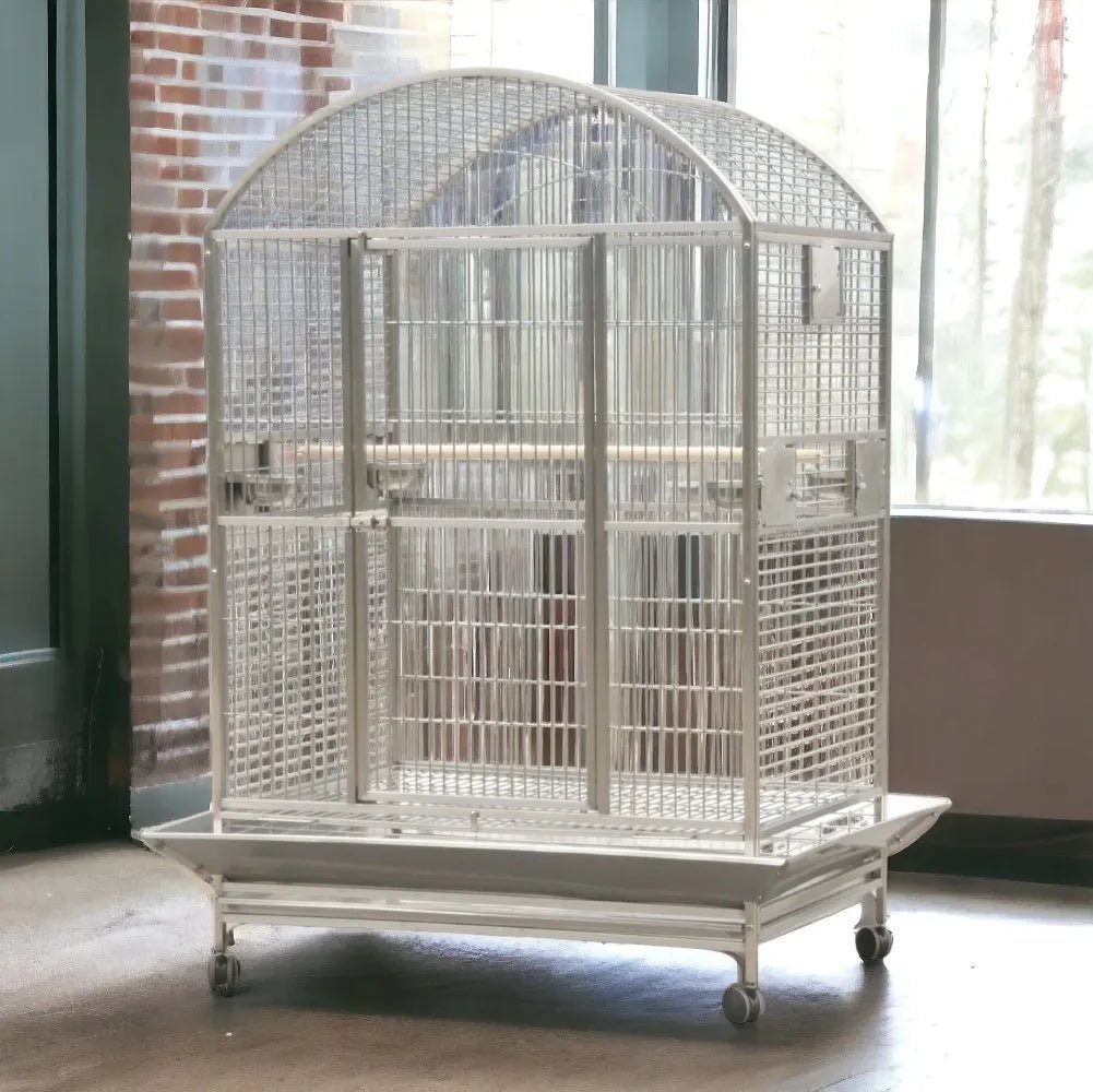 A & E Cage Co-Large Dome Top Bird Cage for Macaws, Cockatoos – Quill ...